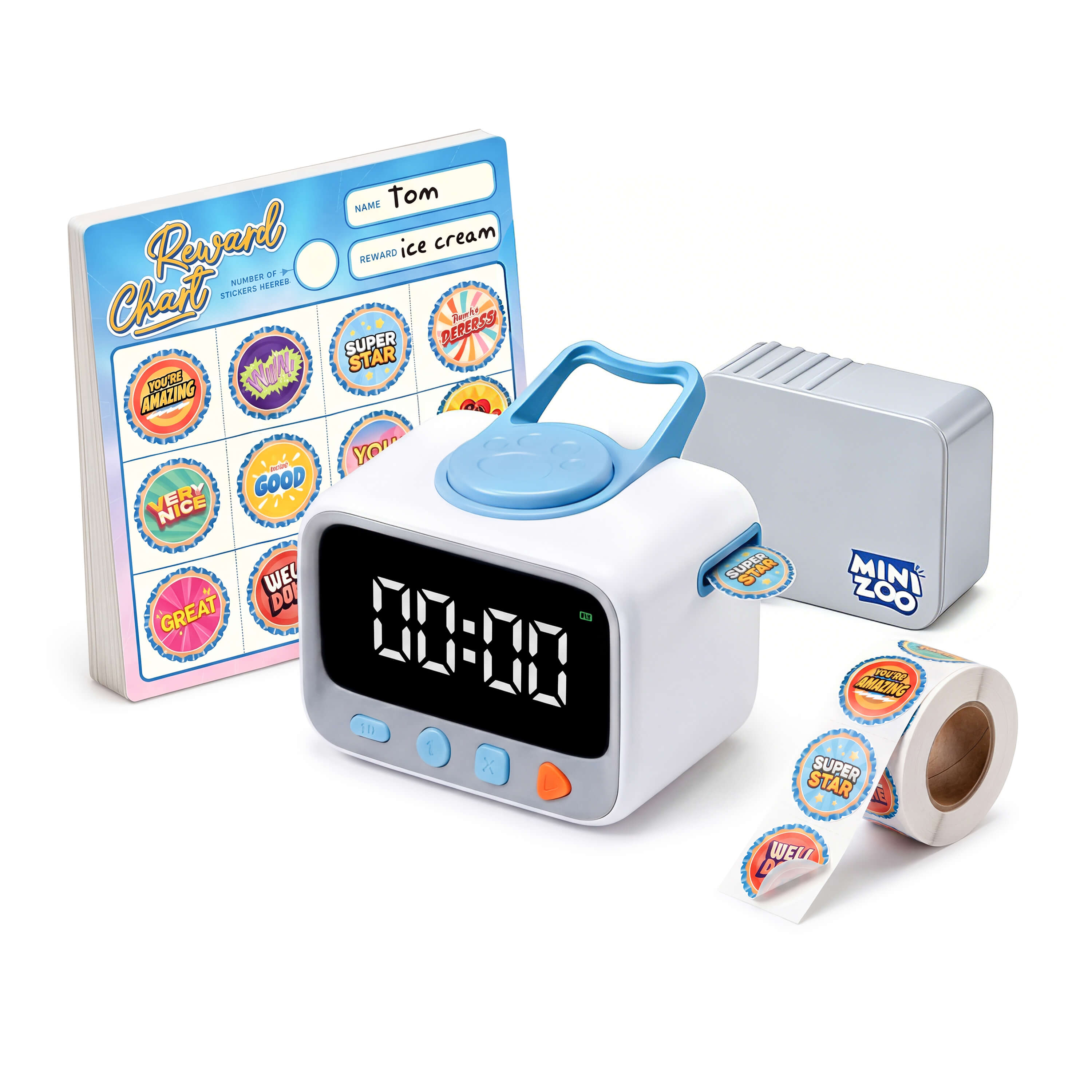MiniZoo Sticker Timer Reward System – MINIZOO